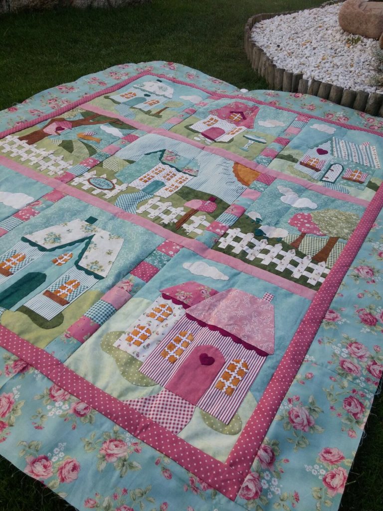 Quilt Welcome Home in Spring - Elisa Vaca