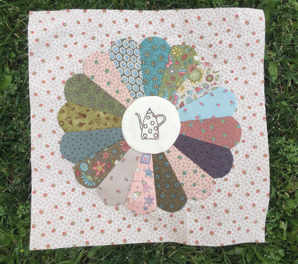 Quilt Gossip in the Garden en patchwork - Elisa Vaca